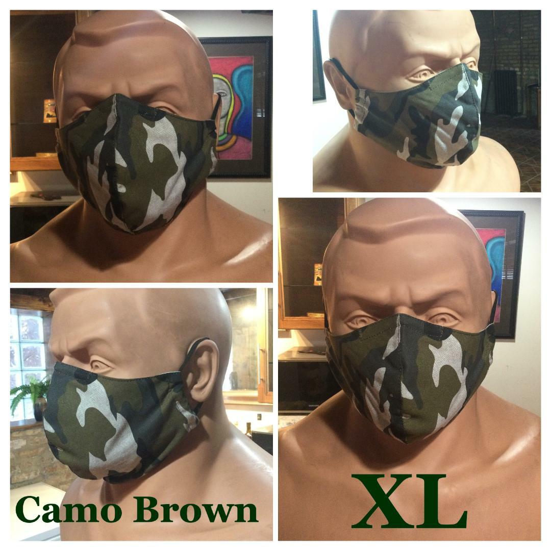 B1G1 FREE XL Extra Large Big Tall Size Knit Face Mask Beard cover Men ...