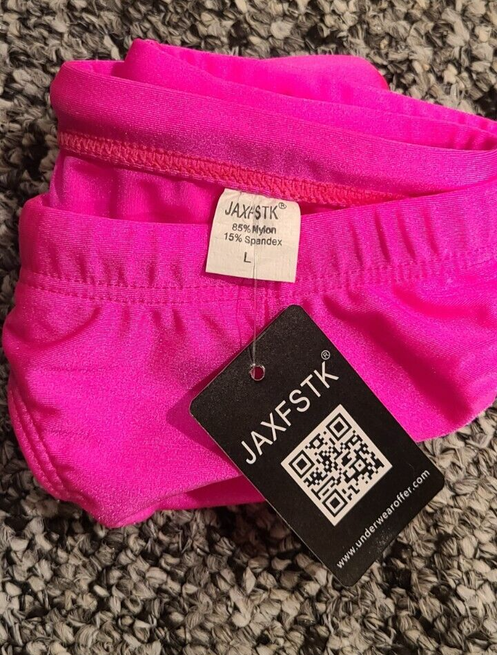 JAXFSTK MENS SHINY PINK SWIM THONG SEXY T-BACK SIZE (L 30-34) | eBay