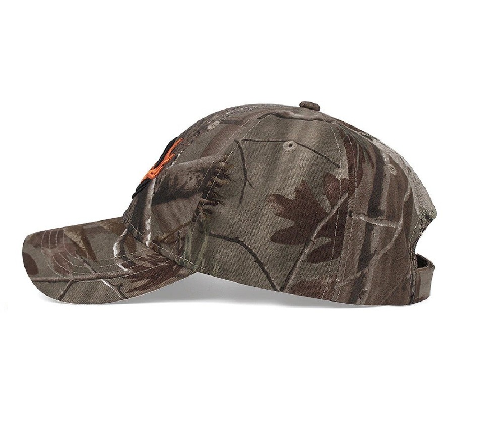 Embroidered Camouflage Cap Hat Size Large New Hunting Camo Realtree | eBay
