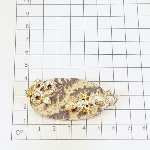 Handmade Natural Dendritic Druzy Agate Pendant 925 Sterling Silver ...