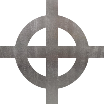 Odin Cross Steel Cut Out Metal Art Decoration | eBay