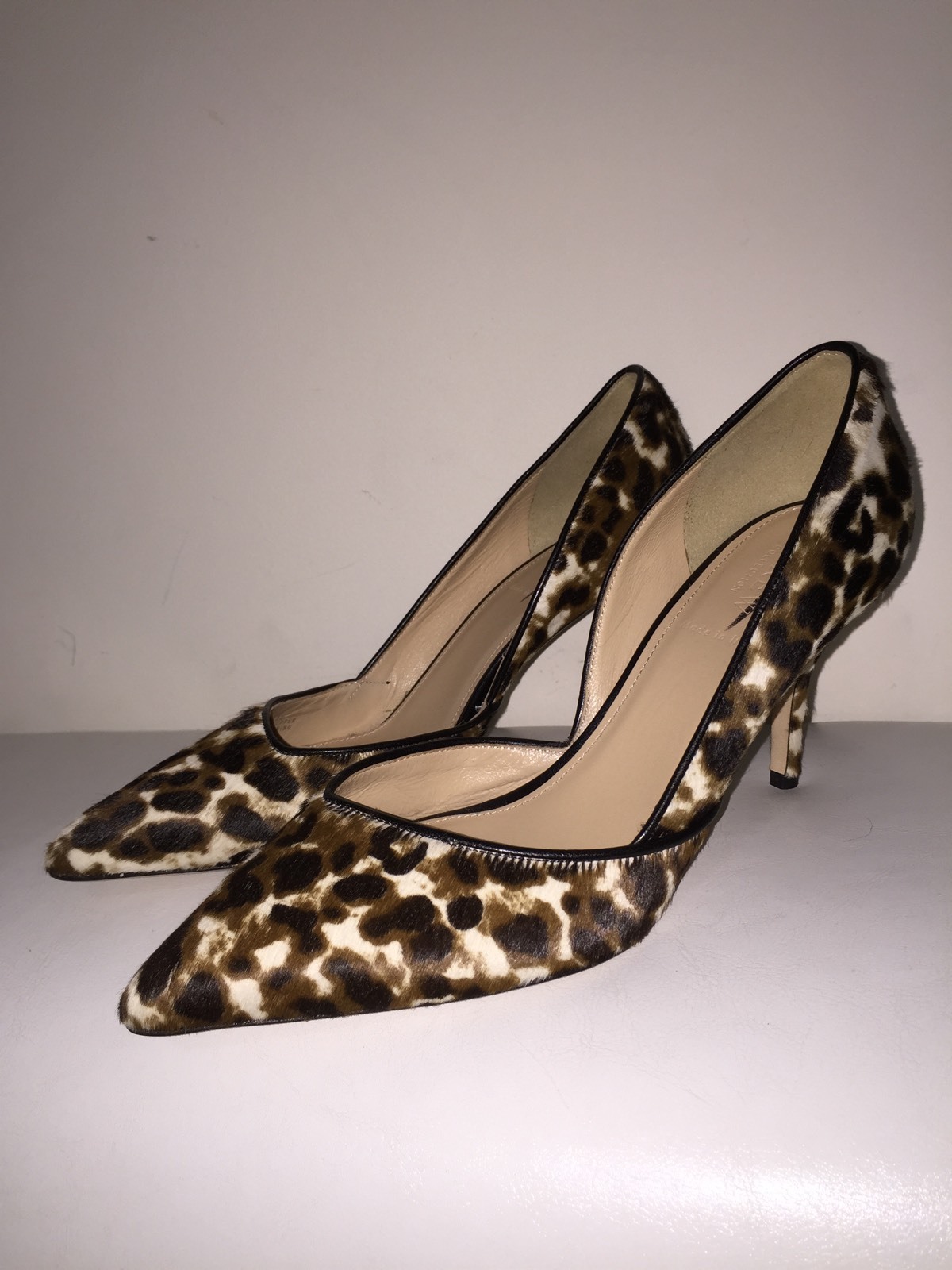 New JCrew Collection Colette calfhair dOrsay pumps shoes $378 E0776 Sz ...