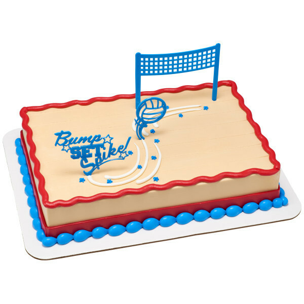 Party Ideas Volleyball Cake