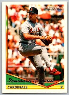 1994 TOPPS DONOVAN OSBORNE ST. LOUIS CARDINALS #501 | eBay