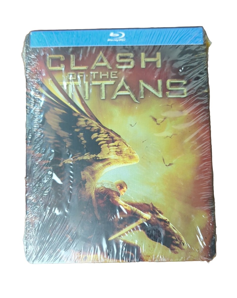 Clash of the Titans (Blu-ray Disc, 2012, Steelbook) New - Sealed - Free ...