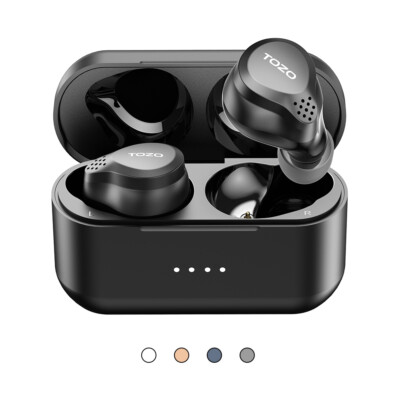 TOZO NC7 All-Function Wireless Earbuds Hybrid ANC In-Ear Detection ...