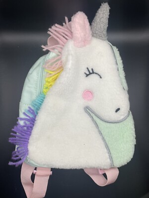 Cat And Jack Unicorn Backpack 7x8x4 Ages 2+ | eBay