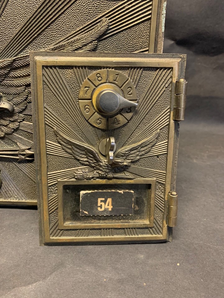 Flying Eagles Post Office Doors Three sizes Brass and Bronze ...