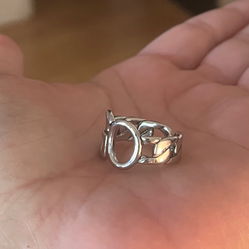 The GO Ring statement retro adjustable 925 silver | eBay