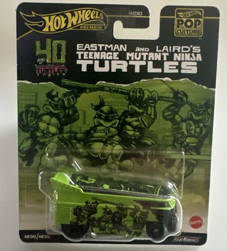 Hot Wheels Pop Culture Volkswagen Teenage Mutant Ninja Turtles VW Drag ...