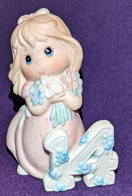 ‼️VTG HTF‼️ Simson Giftware Precious Moments Age Number 14 | eBay