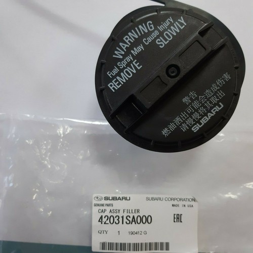 GENUINE OEM 42031SA000 FUEL FILLER CAP & STRAP FOR SUBARU IMPREZA WRX ...