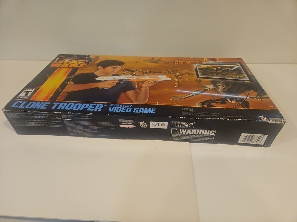 Star Wars Clone Trooper Plug & Play Video Game # 67620 Jakks Pacific ...
