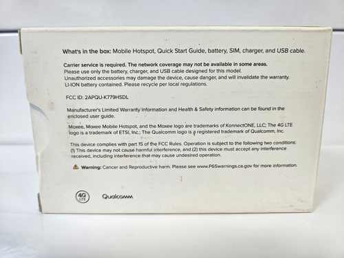 New Moxee Mobile Hotspot Factory Unlocked K779HSDL | eBay