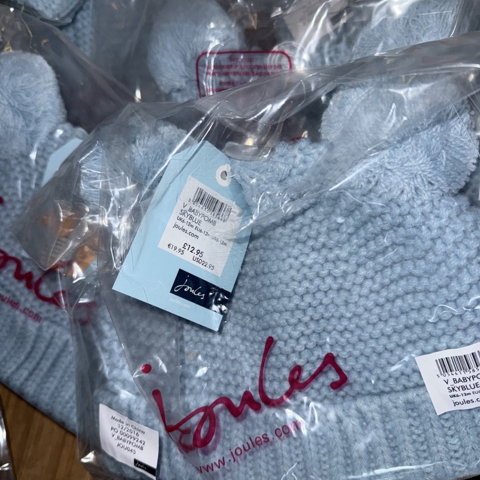 Wholesale Joblot Joules Baby Hats Bundle X57 Lot A2 Rrp £738 A | eBay UK