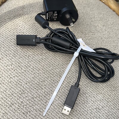 Genuine Microsoft Xbox 360 Kinect USB Adaptor Cable Power Supply Model ...