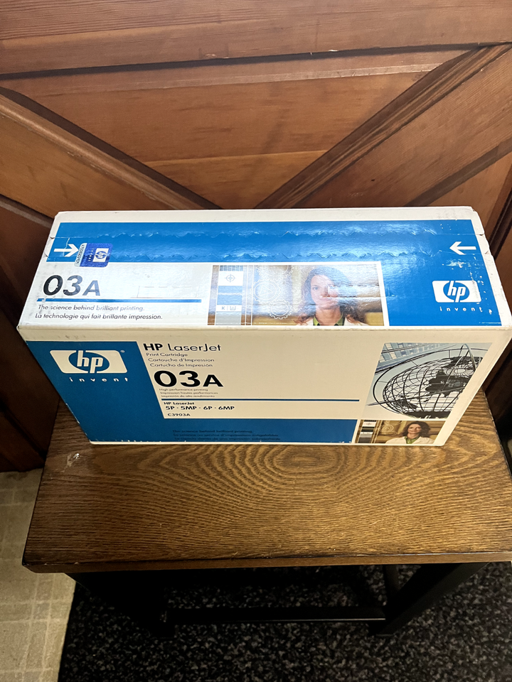HP 03A C3903A Black Genuine Original Toner Cartridge for LaserJet 5P ...