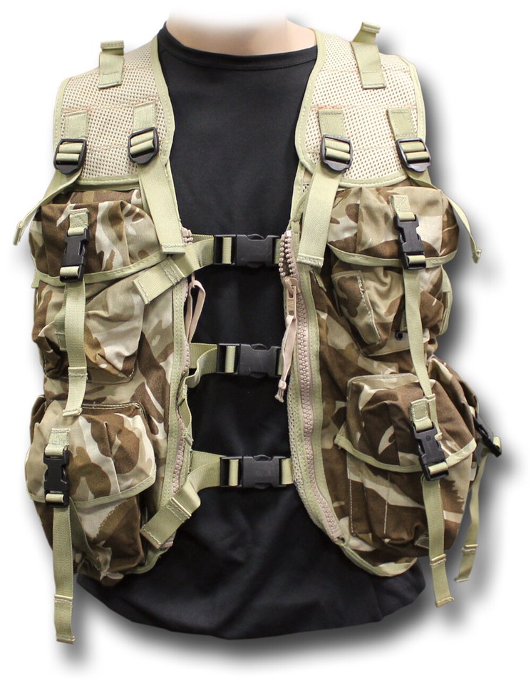 BRITISH MADE CQC ASSAULT COMBAT VEST SOLDIER 95 GENUINE KIT [55018] | eBay
