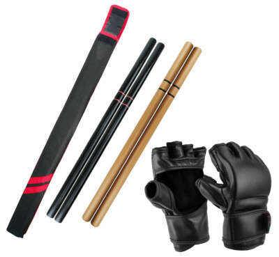 Training Wooden Escrima Sticks Kali Arnis wood Kali Martial Arts with ...