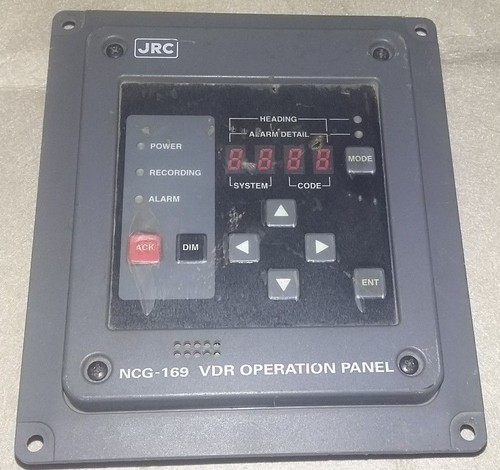 NCG-169 JRC VDR Operation Panel Unit CCK-935 OPB H-7PCJD0220B NCG169 | eBay