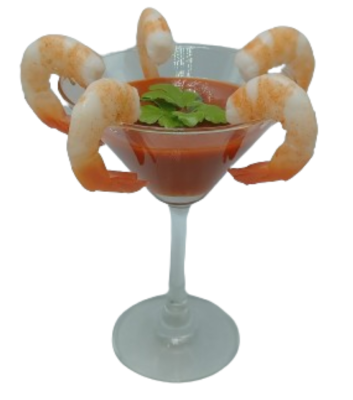 Shrimp Cocktail Displays Prawn Canapés