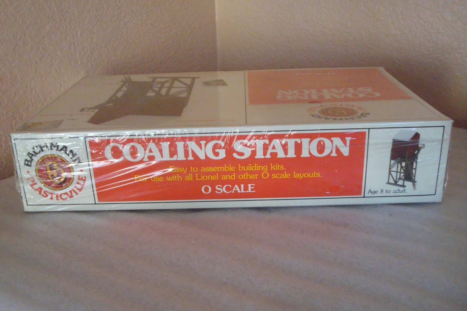 BACHMANN PLASTICVILLE COALING STATION O-SCALE MODEL BUILDING KIT | eBay