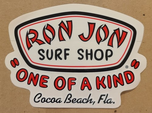 Ron Jon Surf Shop "One Of A Kind" Cocoa Beach Sticker FREE SHIPPING ...