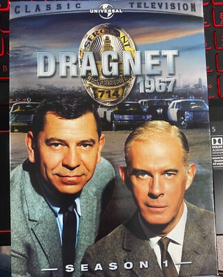 Dragnet 67 - Season 1 (DVD, 2005, 2-Disc Set) **RARE!** BONUS RADIO ...