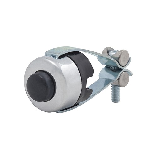 Black Button Chrome Horn Kill Switch Button Classic Vintage Motorcycle ...