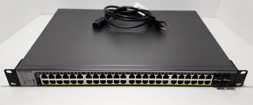 Netgear ProSafe 48-Port Gigabit Smart Switch with PoE 4 SFP Ports ...
