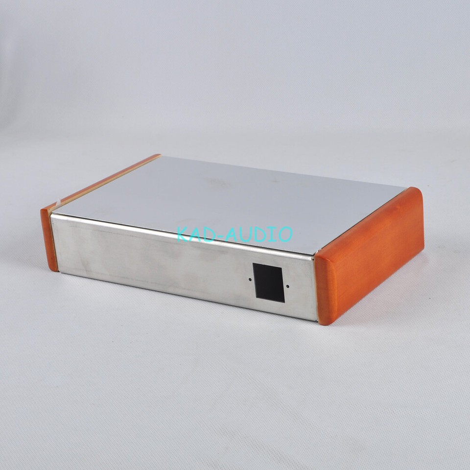 1pc AL290 Aluminum+Wood Chassis for DIY Headphone 6J1 6P14 EL84 6BQ5 ...