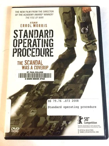 Standard Operating Procedure DVD 2008 Errol Morris Documentary | eBay
