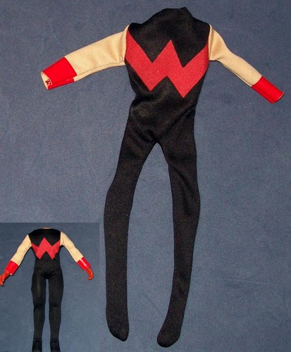 custom sewn Wonderman suit for Mego scale 8 inch figure | eBay