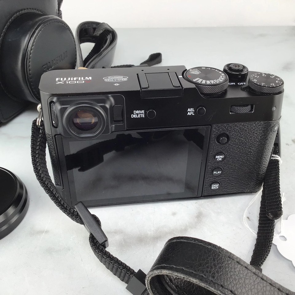 Fuji X100V Black Camera w/ Fitted Case Used Good | eBay