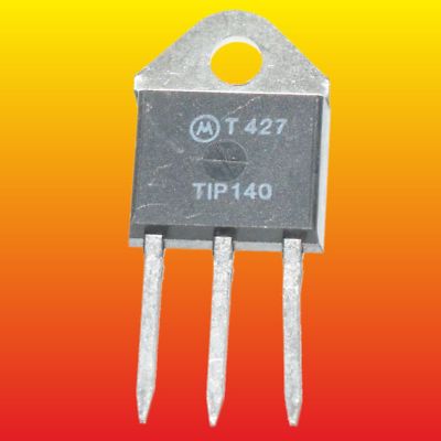TIP140 MOTOROLA LOT OF 1 SILICON NPN TRANSISTOR 125W 10A | eBay