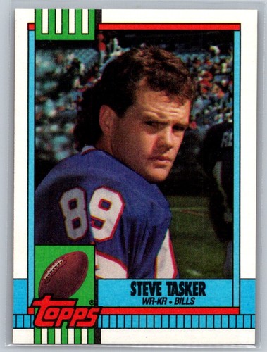 #202 Steve Tasker Rookie Buffalo Bills 1990 Topps | eBay