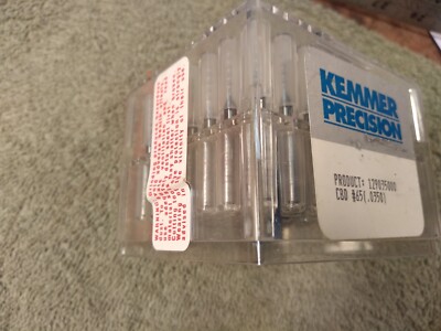 .0350" Dia. #65 Drill Old Stock Kemmer Precision Carbide Drills, Sealed ...