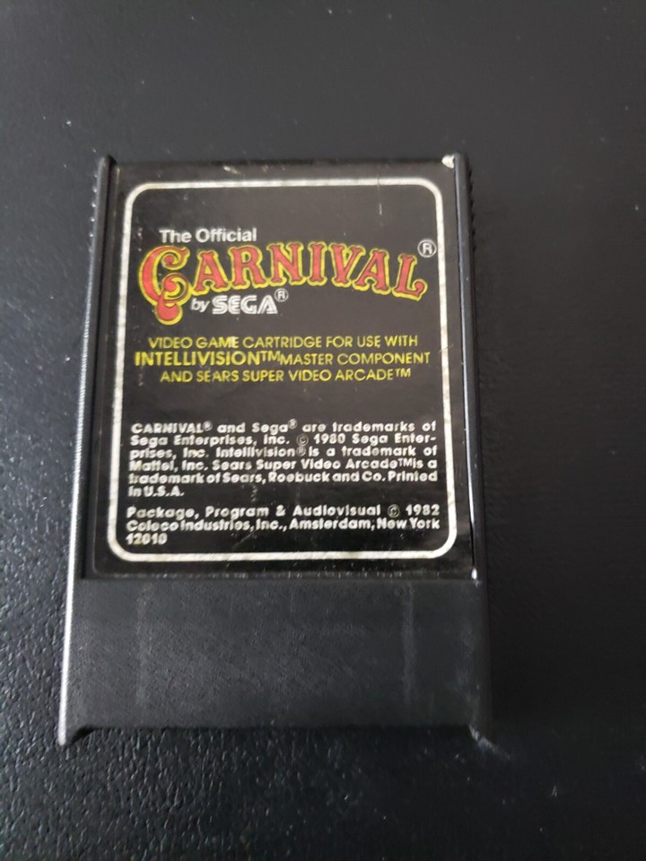 Intellivision Game Lot - Carts Only - Clean Tested Pick Your Favs Combo ...