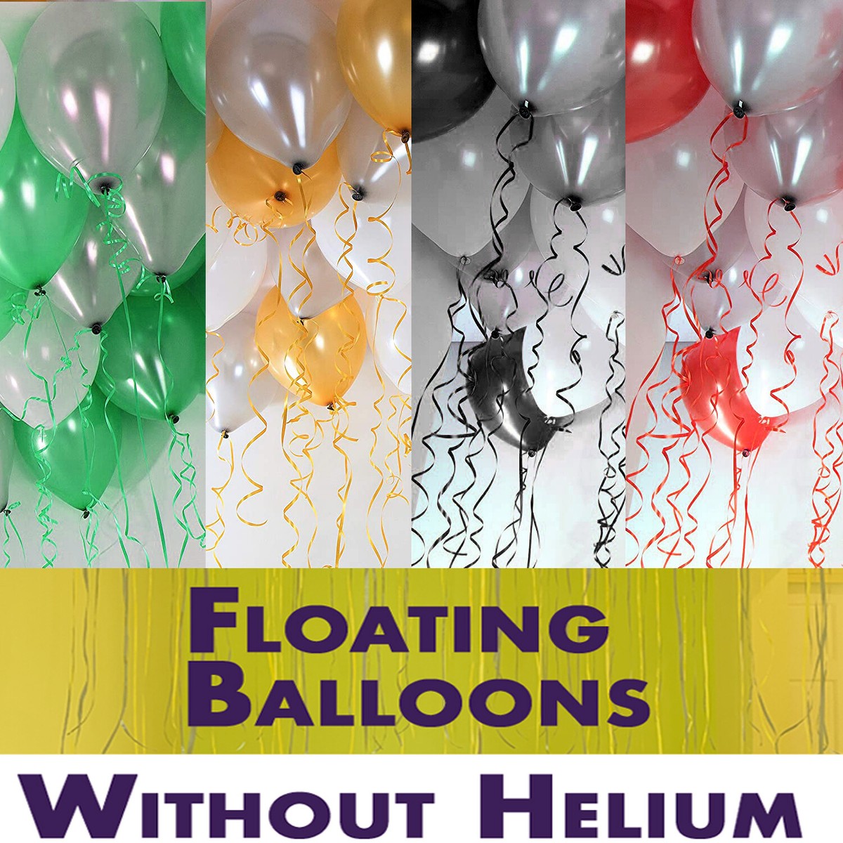 How To Do Ceiling Balloons Without Helium Or Not | Shelly Lighting