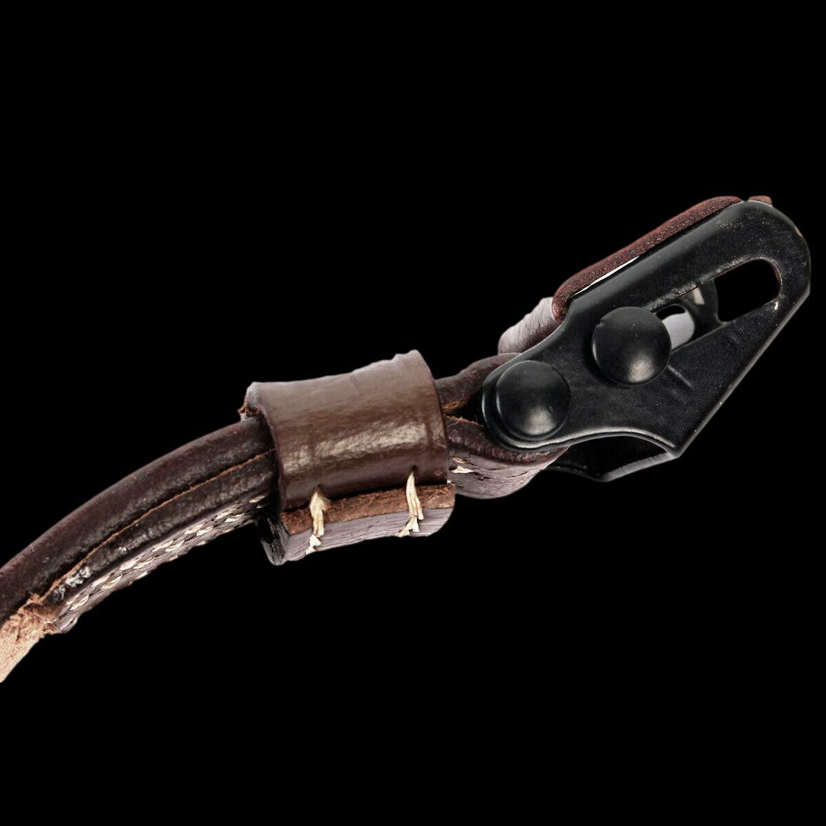 GERMAN MILITARY WWII REPRODUCTION MAUSER K98 98K LEATHER RIFLE SLING ...
