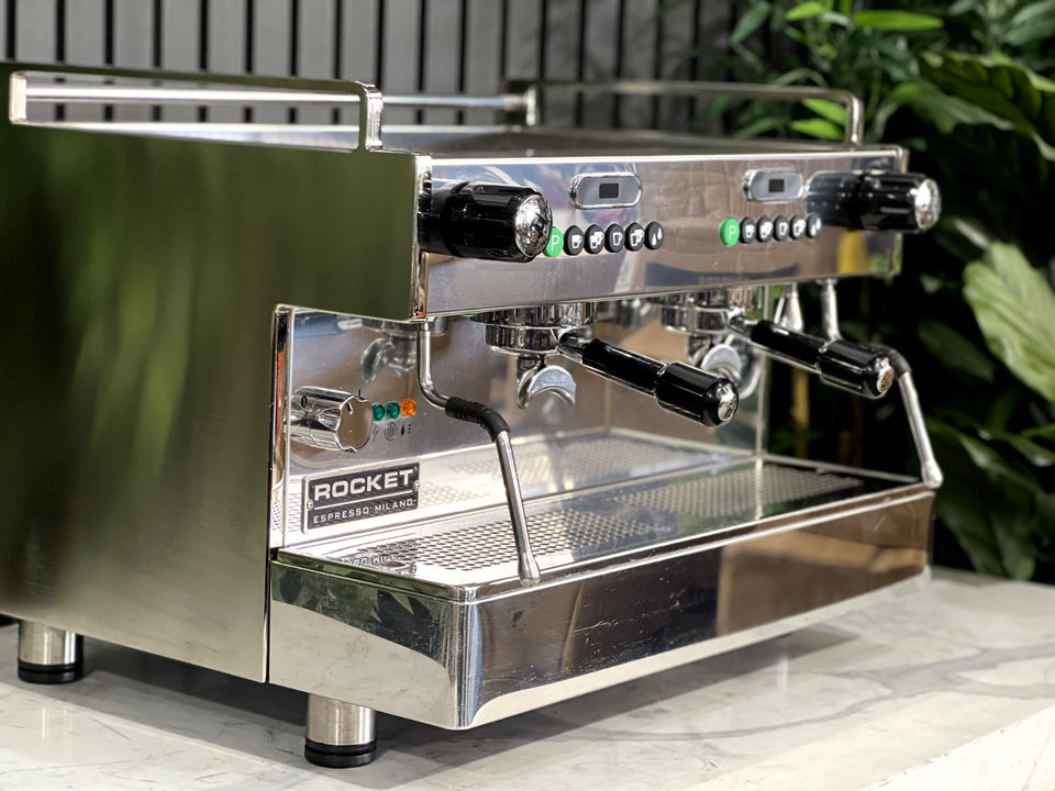 ROCKET BOXER 2 GROUP ESPRESSO COFFEE MACHINE COFFEE MAKER RESTAURANT ...