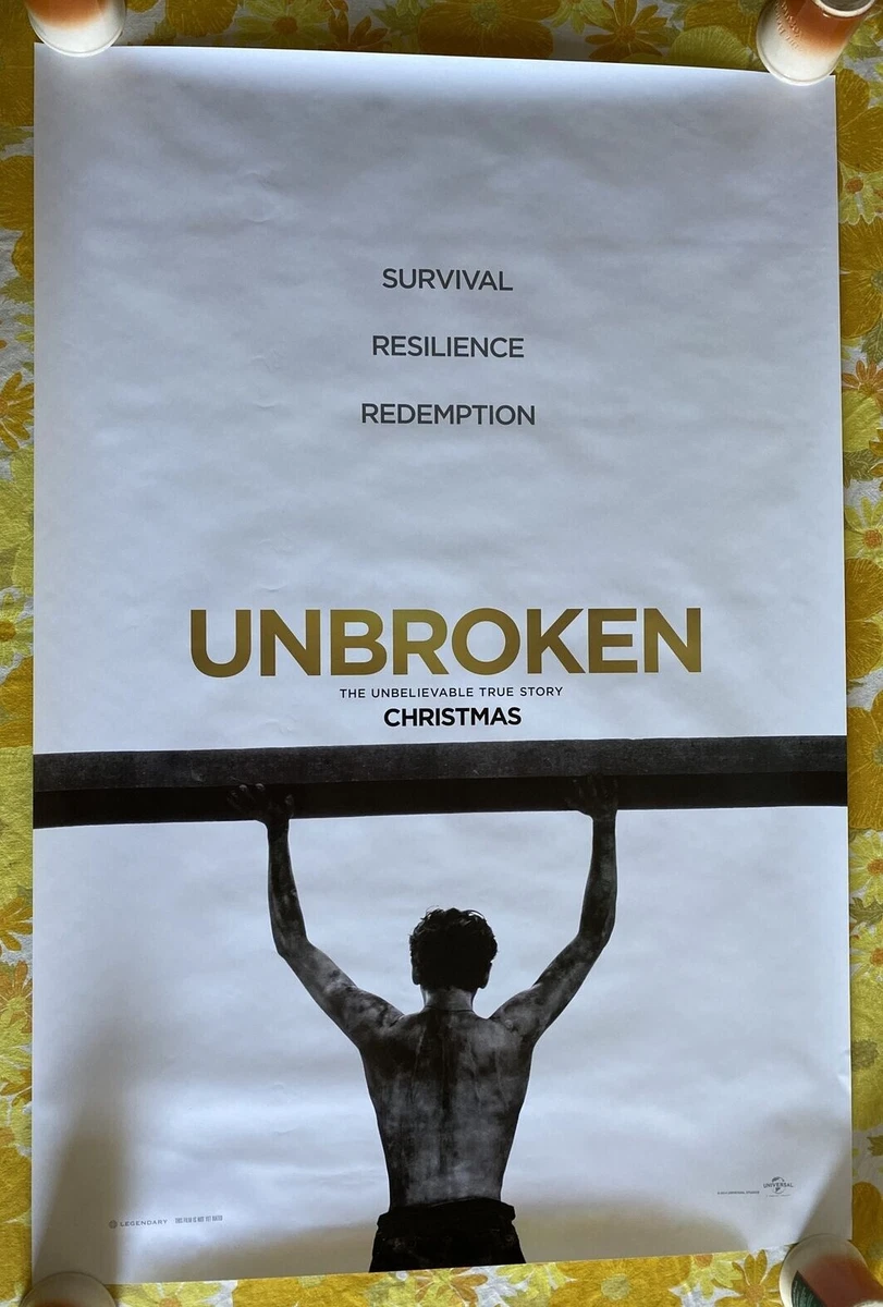 Unbroken Angelina Jolie Movie Poster