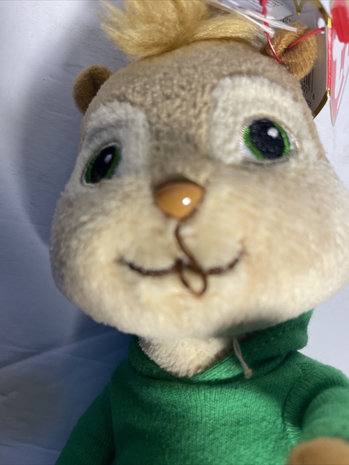 TY Beanie Babies Alvin & Theodore From Alvin & The Chipmunks Alvin Has ...