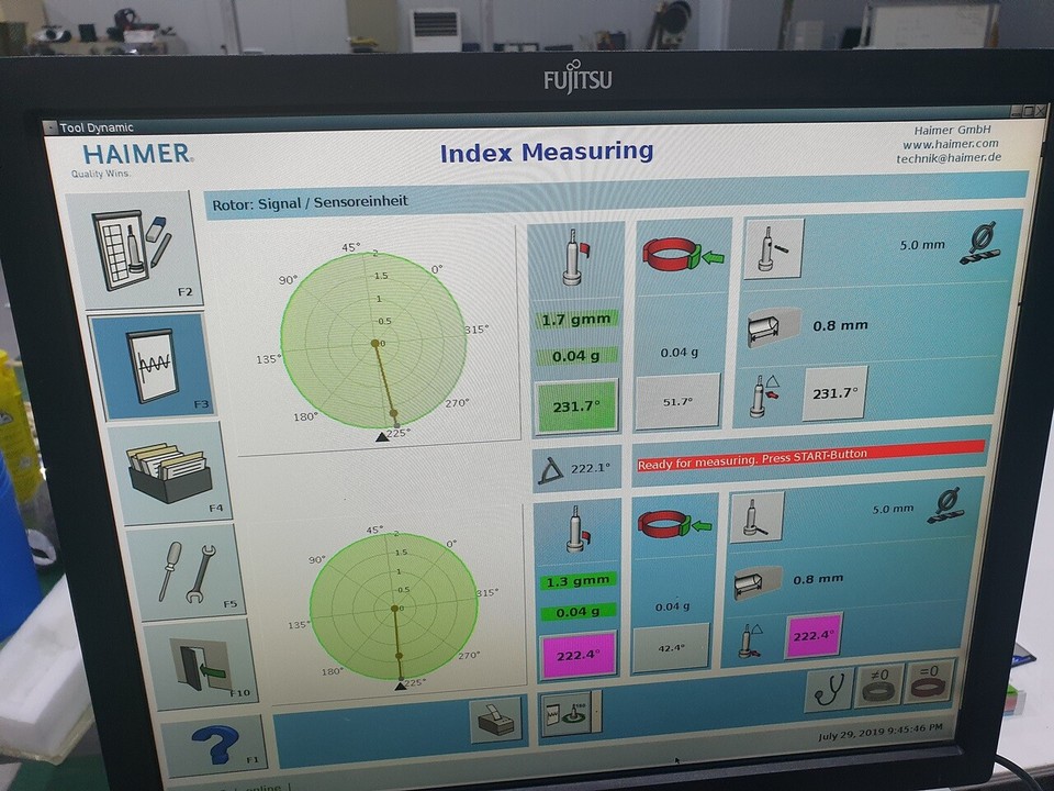 HAIMER Tool Dynamic TD 2009 Comfort balancing machine | eBay