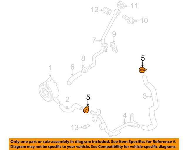 164397S01E Genuine Nissan Clamp 16439-7s01e for sale online | eBay