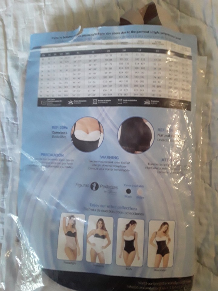 Diane and Geordi 2396 Post-surgery Strong Compression Bodysuit ...