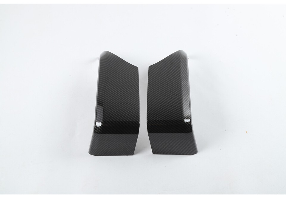 Carbon Fiber ABS Front Bumper Decor Strip Trim Bezel For 19-2023 22 ...