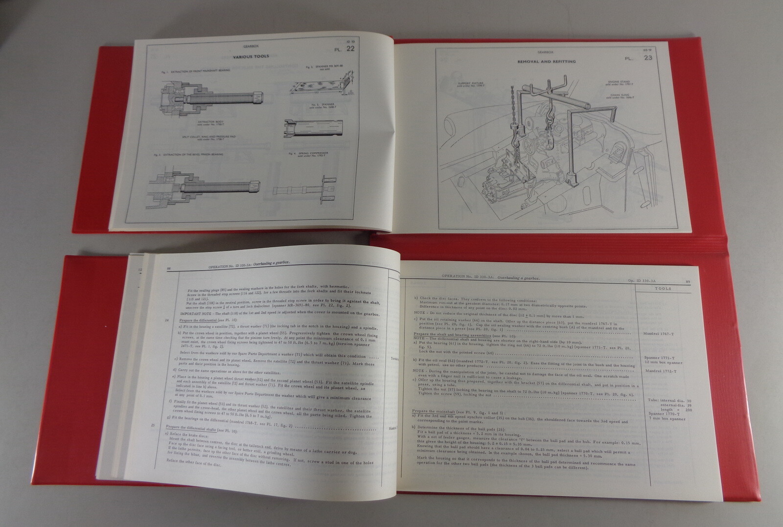 Parts Catalog/Spare Parts List Citroen Id 19 B Mechanics + Body By 09/ ...