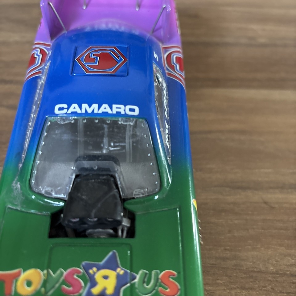 2001 RACING CHAMPIONS TOYS R US NHRA JIM EPLER CHEVY CAMARO FUNNY CAR 1 ...