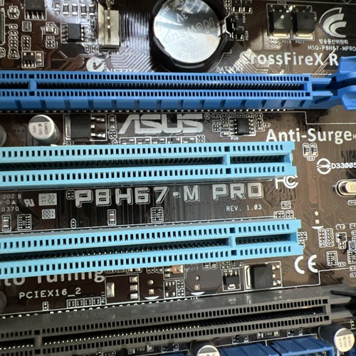 ASUS P8H67-M PRO mATX LGA1155 Motherboard - Intel H67;i7-2600 And 8GB ...